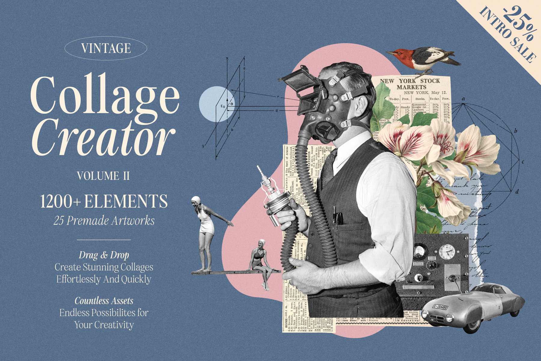 Vintage Inspired Graphic Design Resources - Graphic Goods
